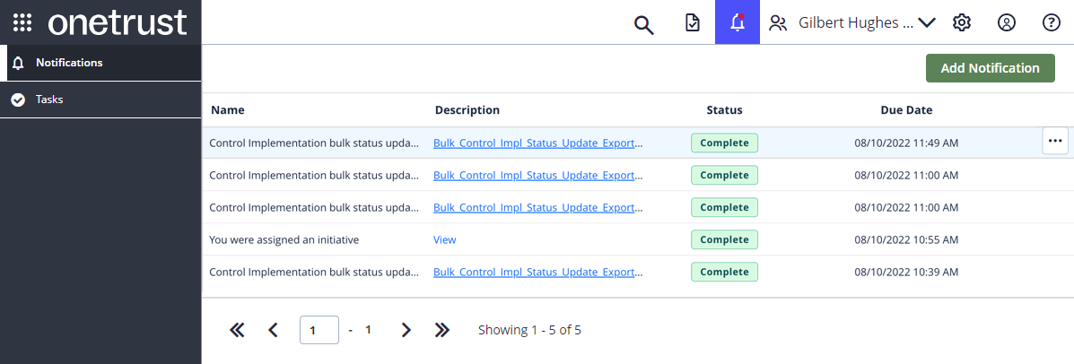 Getting Started with the OneTrust Application | MyOneTrust